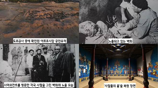 ‘조우관 쓴 아프로시압 사절 연개소문이 파견한 고구려 밀사가 맞다” 이기환의 흔적의 역사