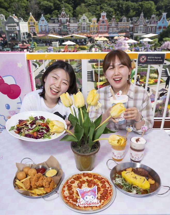 에버랜드 먹방도 즐거워요 쿠로미 팝콘 日 1000개 판매