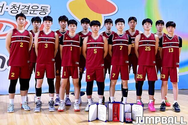 24연맹회장기 우승 경복고 동주여고 Mvp 이근준 김도연 고등부 시상식 화보