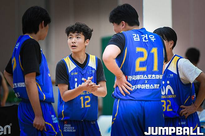 [JB포토] 2024 KBA 3x3 코리아투어 인제대회, 우아한스포츠 중학부 '잘해보자'