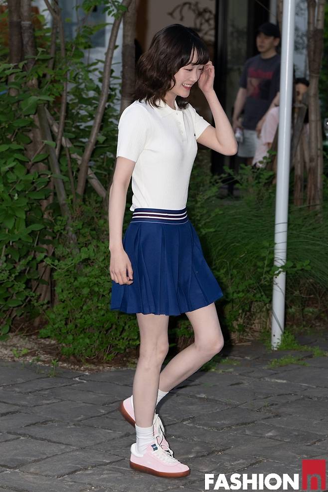 이유미 너무 청순 여고생 인줄 30세 나이 잊은 러블리 프레피룩 패션엔