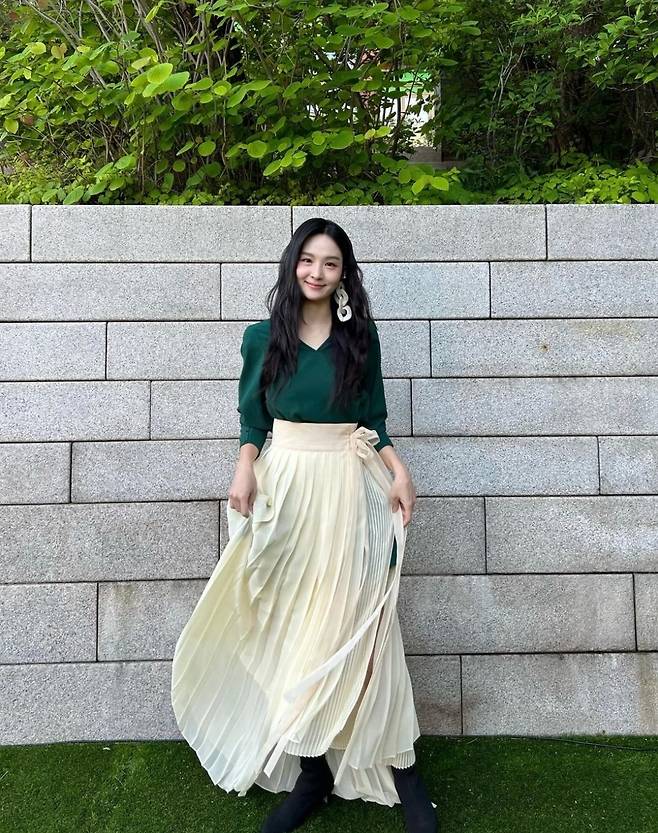 송소희 이제 한복은 데일리룩 5월을 만끽하는 원피스 롱스커트 레이어드 패션 스타와 패션