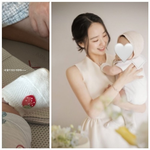 손연재 아들의 첫 덧신에 감동엄마의 사랑 가득한 순간”