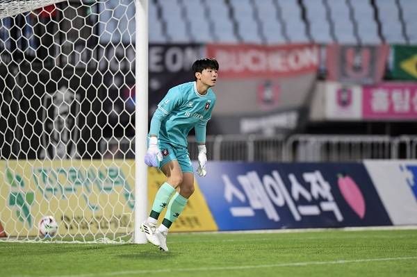 부천 GK 김현엽, 2년 차 시즌에 K리그 데뷔…"할 수 있는 것 다 보여주겠다"