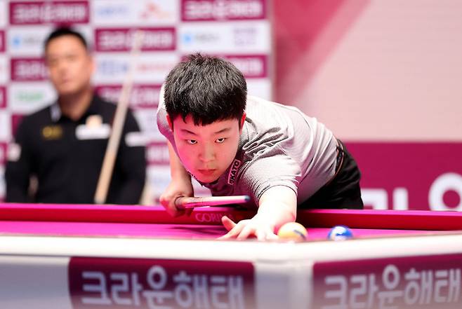 Pba 현역 최강들과 나란히pba의 미래 김영원 존경하는 선수는 조재호
