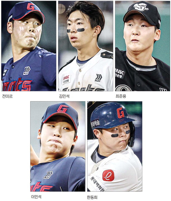 전미르 마저 2군롯데 1순위 입단선수 얼굴보기 힘드네