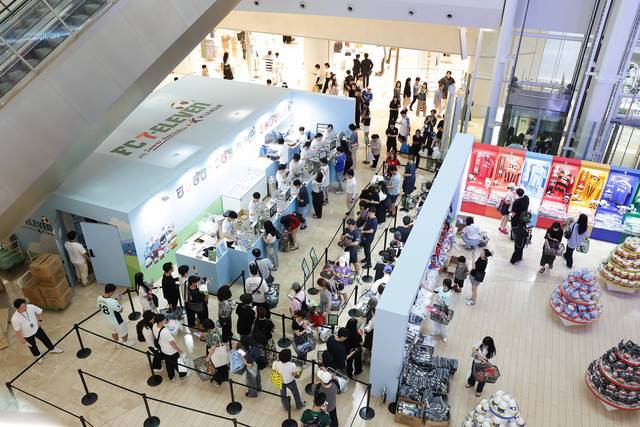 핫플 인증 Fc세븐일레븐 K리그 X 산리오 팝업 3일간 약 2만 5000명 방문 역대 최고 매출까지