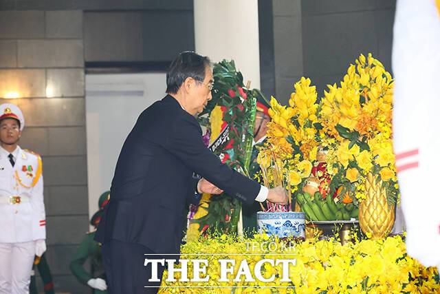 한덕수 총리 고 응우옌 푸 쫑 베트남 당서기장 조문 Tf사진관