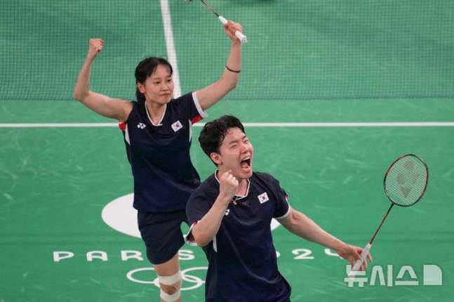 배드민턴 혼복 최소 銀 확보 한국 팀끼리 준결승전 외나무다리 대결 파리 2024