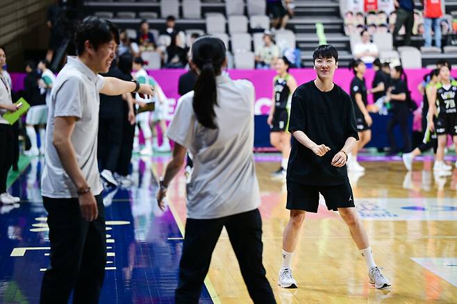 ‘bnk는 강팀 박혜진 Po 진출부터 간절하게 목표 삼아야”