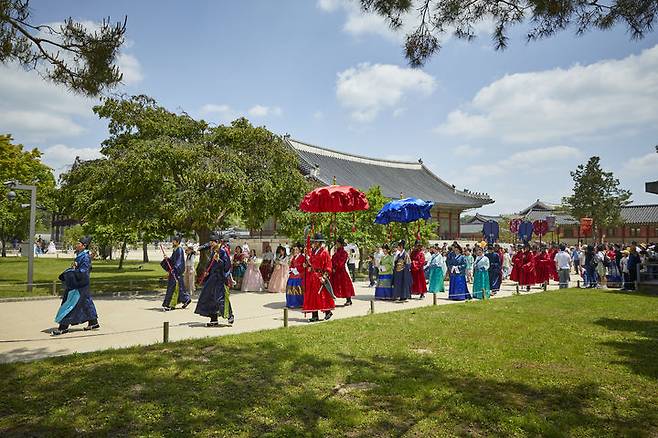 궁중문화축전 경복궁 한복 연향한복 축제 풍성