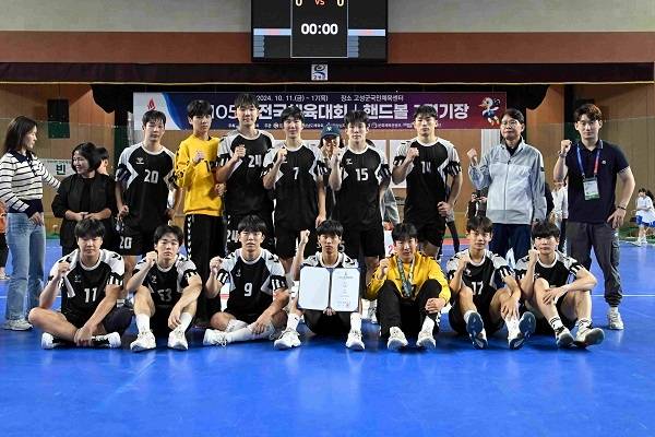 선산고 천안신당고 꺾고 전국체육대회 2연패 달성