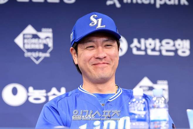 양현종도 강민호도 경험을 경계했다 민호 형 조심 형우 형 조심 Ks 미디어데이