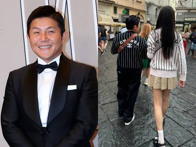 조세호 ♥아내와 신혼여행 중 포착샤넬 커플룩 가격 어마어마