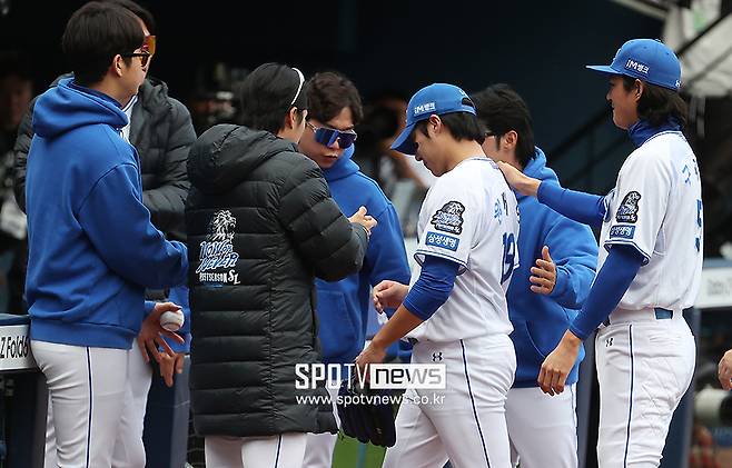 어깨 불편감 호소” 2⅓이닝 6실점 원태인 던지는 내내 아팠나 병원 진료 계획 無