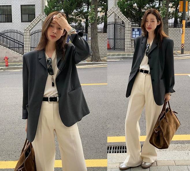 차정원 메이크업 생략에도 빛나는 시크美 내추럴 헤어로 완성한 주말 여신룩 뷰티는 내운명
