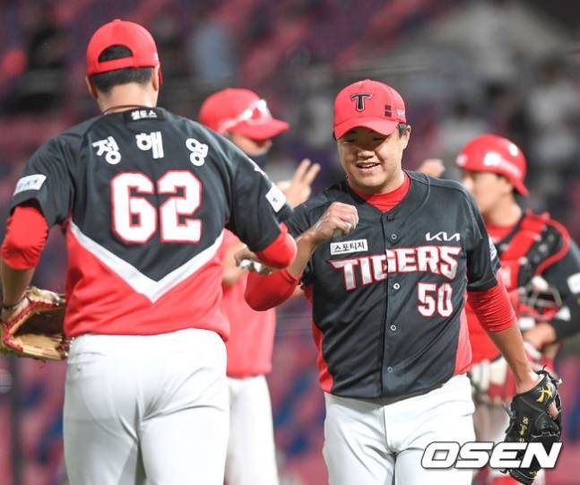 통산 177홀드 151세이브 합작 Jjj 트리오 장현식 전상현 정해영 다음 시즌에도 함께 호랑이 군단 필승조로 활약할까