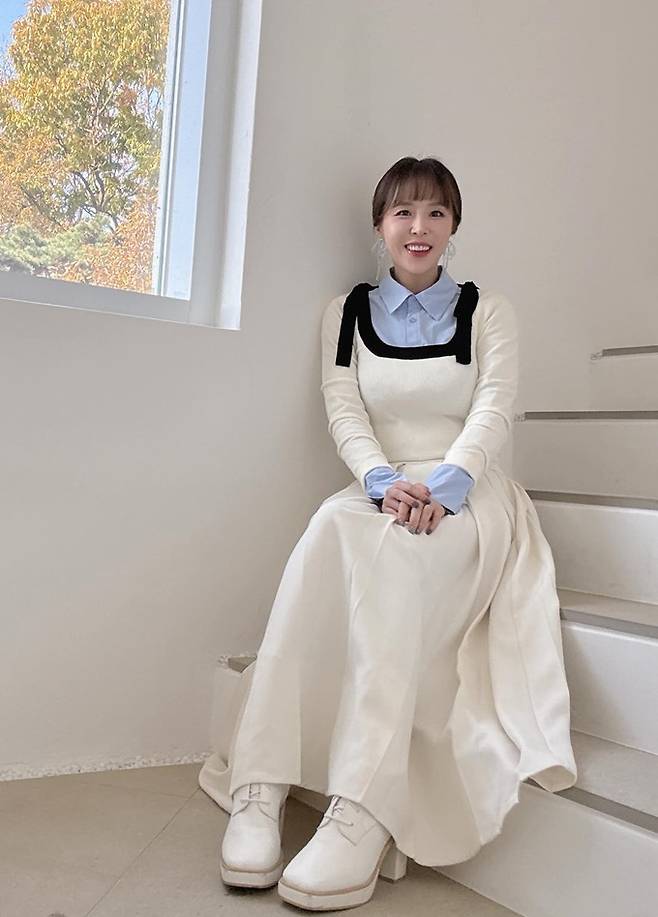 신지 헤·메·코 완벽한 날 공주핏 스퀘어넥 원피스 러블리한 데일리룩 패션엔