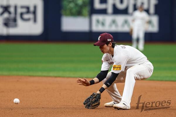 오스틴 김혜성 허경민 박찬호 내야수 부문 수비상 수상 포수는 박동원