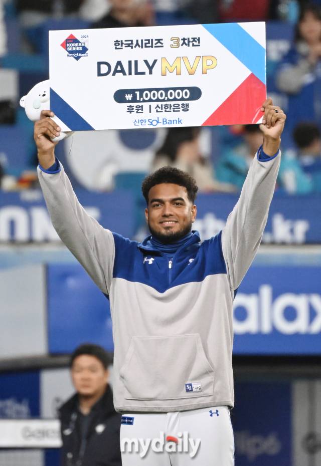 공식발표 삼성 레예스 120만 디아즈 80만 재계약 완료 내년에도 동행한다