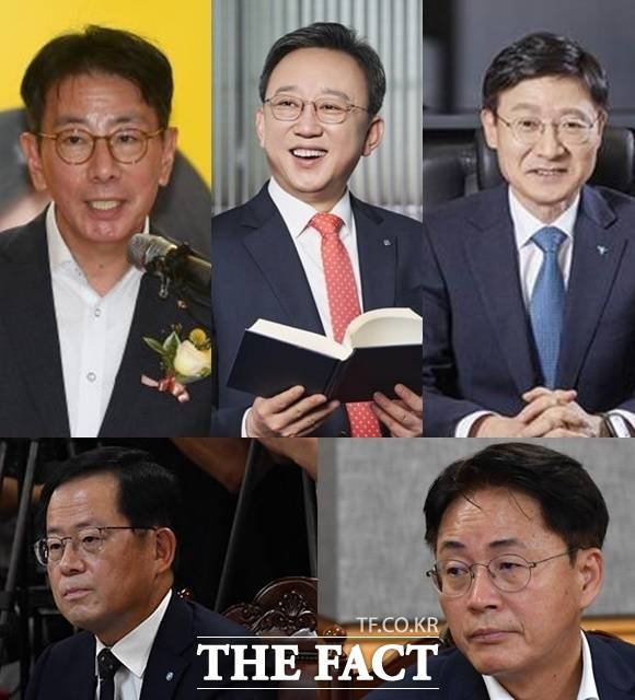 5대 은행장 임기 만료 코앞연임 성공할 은행장은