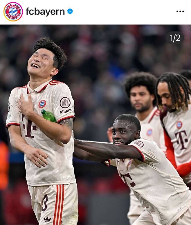공식발표 부상 참고 뛰었는데 경기 감독관도 극찬한 김민재 챔피언스리그 별 중의 별 등극uefa 공식 이주의 팀 선정