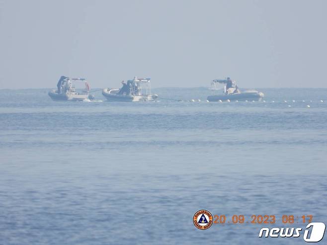 중국 필리핀 해경선 영유권 분쟁 황옌다오 침입법에 따라 단속
