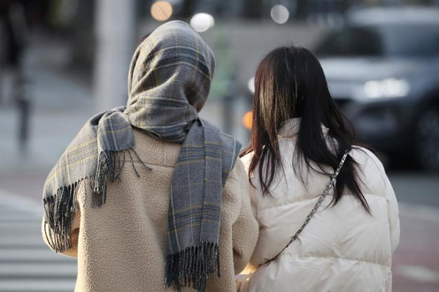 월요일 아침 최저 영하 10도 맹추위 강원영동 산불주의