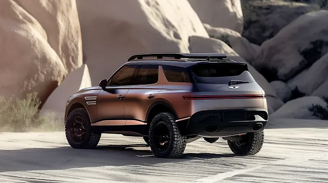제네시스 오프로드 럭셔리 Suv 이렇게 나온다 디펜더처럼 더드라이브