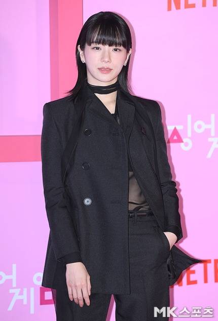박규영 영하 잊은 브라탑 노출 고혹적 시스루 슈트 셋업룩 뷰티는 내운명