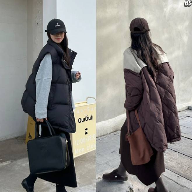피팅 모델 언니의 겨울 데일리 코디 모음 내일 옷 뭐입지
