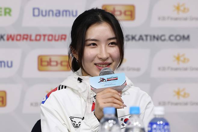 ‘람보르길리 김길리 쇼트트랙 월드투어 1000m ‘金최민정은 동메달