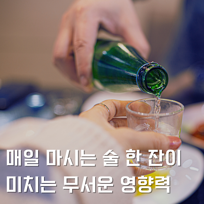 이정도는 괜찮아 매일 술 한 잔이 미치는 무서운 영향력 뇌생각