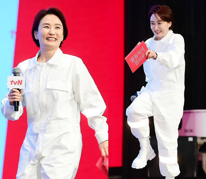 박경림 ‘우주미 뿜뿜 재치만점 올 화이트 점프슈트 Mc룩 뷰티는 내운명