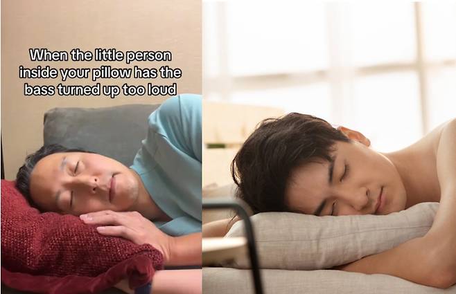 옆으로 누웠는데 귀에서 쿵쿵뇌 심장 귀 어딘가 잘못된 걸까
