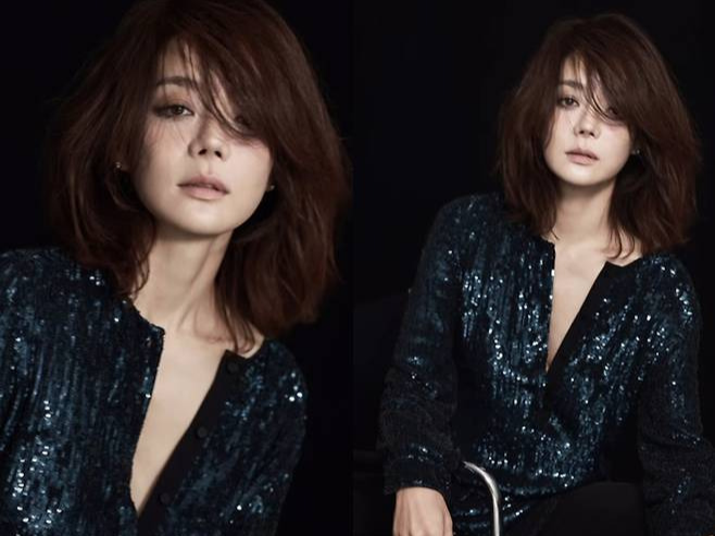 싱글맘 채림 45세에도 빛나는 야성미 올블랙 시퀸 블라우스로 시선 압도 스타와 라이프