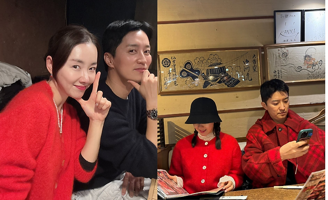 소이현 남편 인교진과 시밀러 크리스마스룩 공개 가디건코디 라이프업