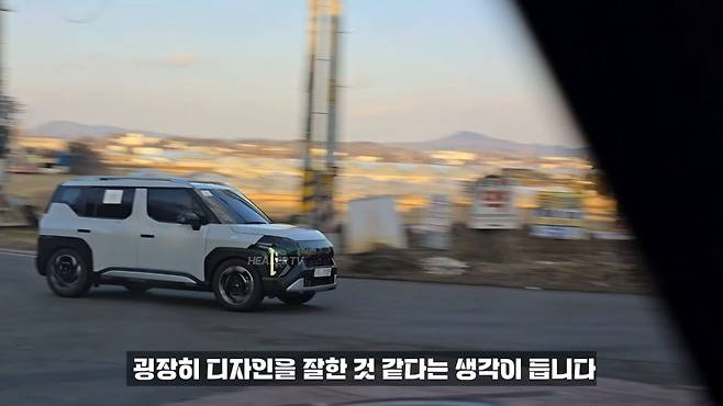 실물 미쳤다” 최초공개 기아 시로스 실제 주행 모습 카텍