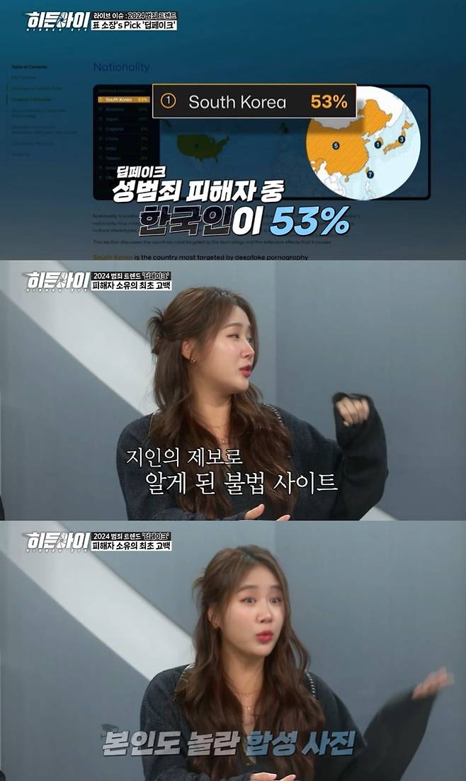 박하선·소유도 딥페이크 피해자였다대학교수 가해자 올해도 당해 충격히든아이 종합