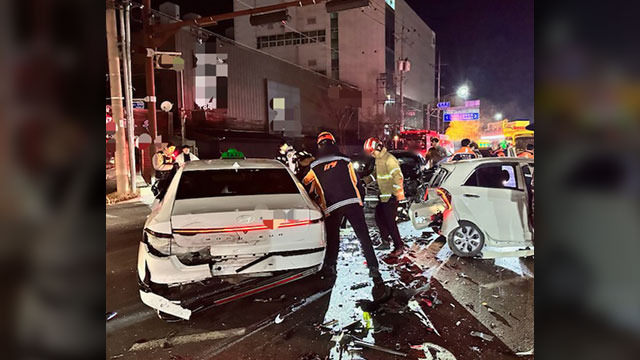 만취 운전자가 교통사고 수습 현장 덮쳐4명 중경상