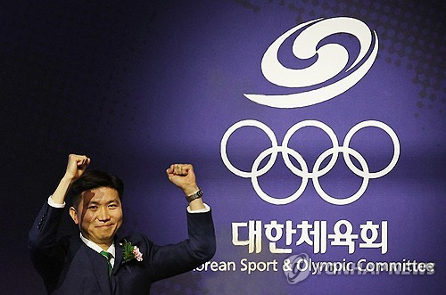 국가대표 지도자들 유승민 당선 엘리트 체육 위기 순간에 희망의 등불