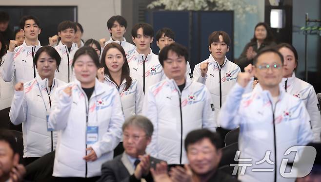 뉴스1 Pick 8년 만에 열리는 겨울 축제 하얼빈 동계 Ag 선수단 선전 다짐