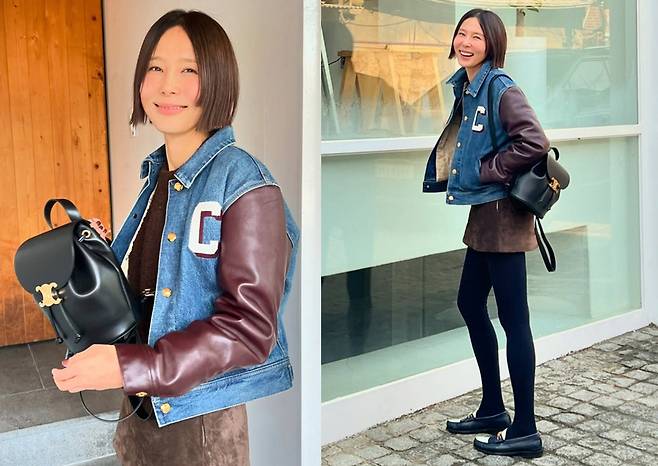 김나영 샤넬인줄 셀린느 백팩 소원성취하고 레깅스에 점퍼 의외의 케미 스타일리시 일상룩 뷰티는 내운명