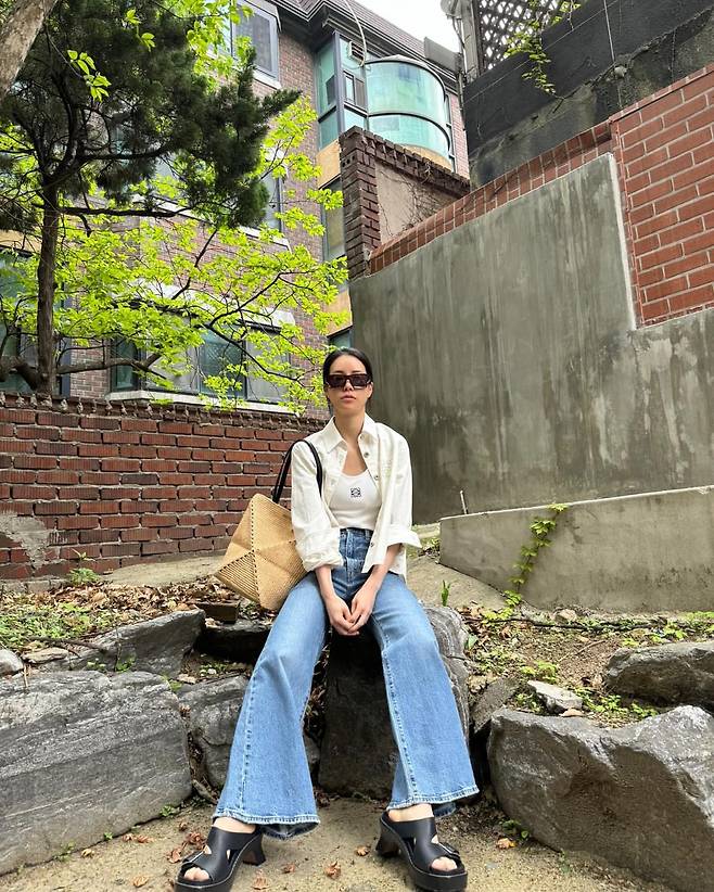 한예종 전도연 진짜 전도연과 만나 화제 된 여배우 일상룩 라이프업