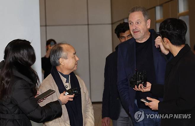 2시간 이어진 Ai 회동손정의 좋은 논의였다종합