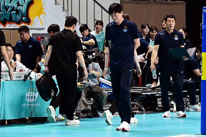 펄펄 난 실바 투입 못하고 역전패 Gs칼텍스교체제한 뭐길래