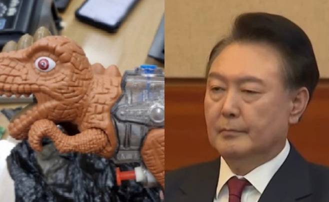 2분짜리 은행강도가 어딨나”尹 빗댄 ‘장난감 강도 댓글 화제