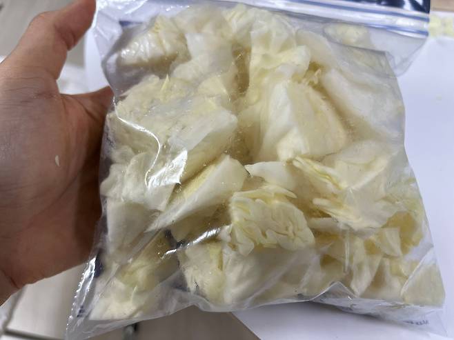 양배추는 냉장고에 그냥 두지 마세요 다 먹을 때까지 신선한 양배추 보관법 텐꿀팁