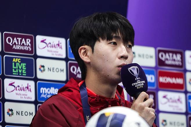 Acle 기자회견 ‘코뼈 골절 조현우의 조언 네가 최고야 자신 있게 해” 울산 문정인 자신감 충전했다