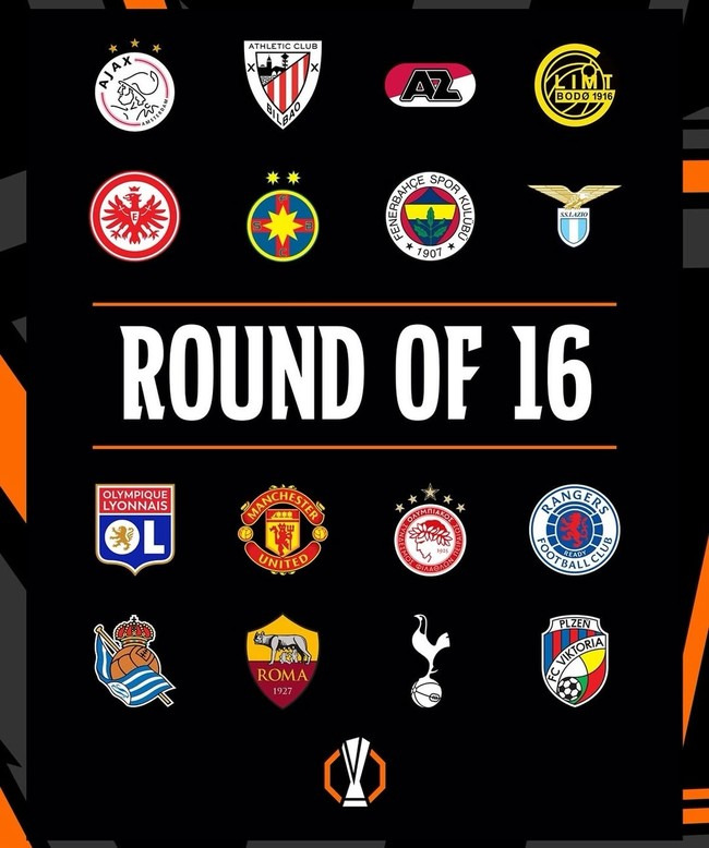 [오피셜] 손흥민 우승할 수 있을까...UEL 16강 PO 종료! 16강 최종 진출 팀 확정